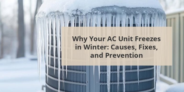 Why Your AC Unit Freezes In Winter: Causes, Fixes, And Prevention For ...