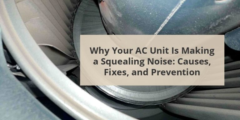 Why Your AC Unit Is Making A Squealing Noise: Causes, Fixes, And Prevention - Pick Comfort