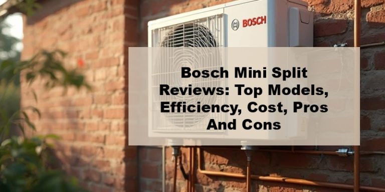 Bosch Mini Split Reviews 2025: Top Models, Efficiency, Cost, Pros and ...