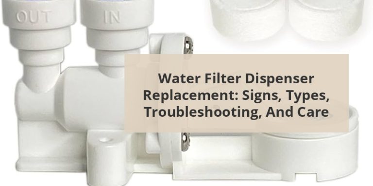 Water Filter Dispenser Replacement: Signs, Types, Troubleshooting, and ...