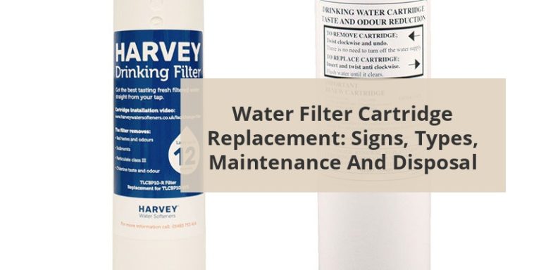 Water Filter Cartridge Replacement: Signs, Types, Maintenance and ...