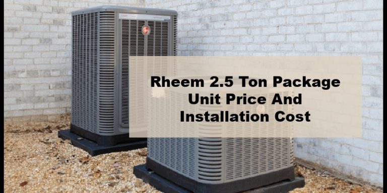 Rheem 2 5 Ton Heat Pump