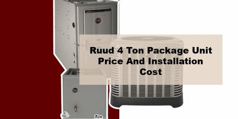 Ruud 4 Ton Package Unit Price and Installation Cost - Pick Comfort