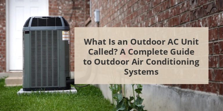 What Is The Outside Air Conditioning Unit Called | Gas Furnace