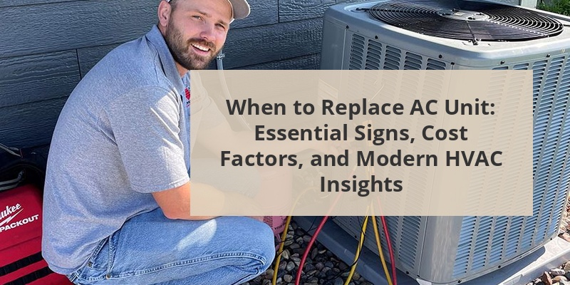 When To Replace AC Unit: Essential Signs, Cost Factors, And Modern HVAC ...
