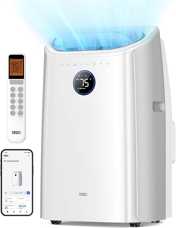 Dreo DR-HAC006S White Portable Air Conditioner Review: Powerful Cooling ...