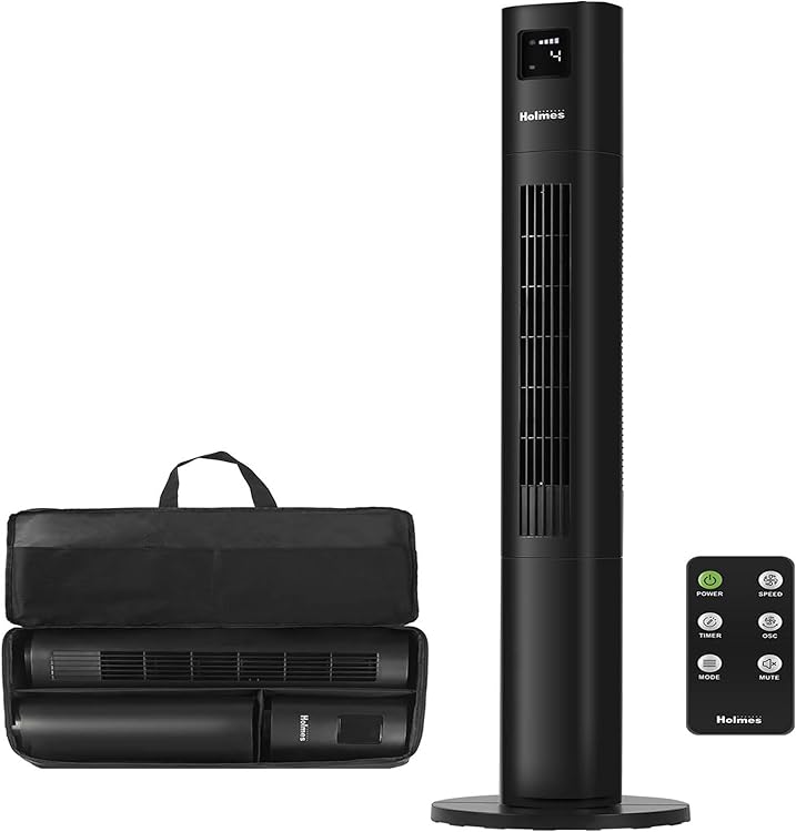 HOLMES STACK-N-CONNECT 45" Digital Tower Fan Review: Efficient Cooling ...